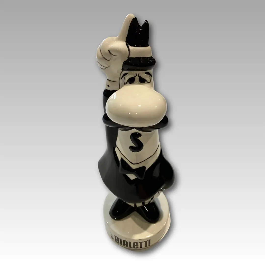Bialetti Ceramic Little Man Statue - Italian Coffee Icon – MYCROMART
